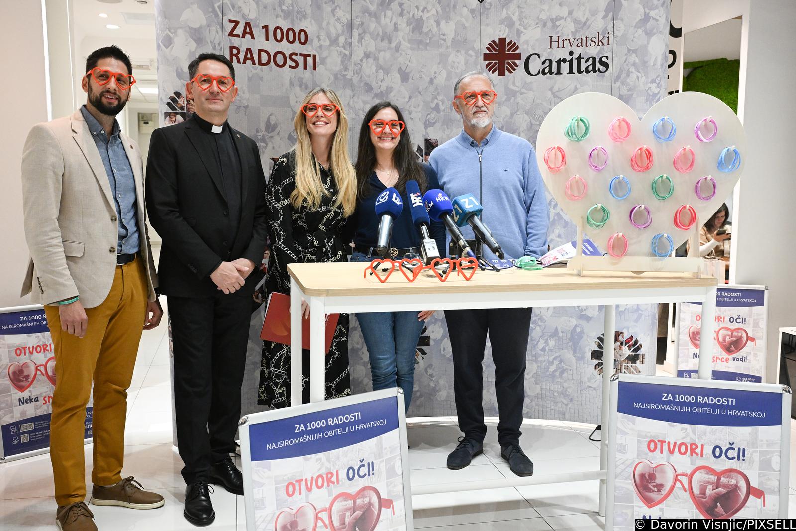 "Otvori oči! Neka srce vodi!" najnovija humanitarna akcija Hrvatskog Caritasa u sklopu "Za 1000 ...